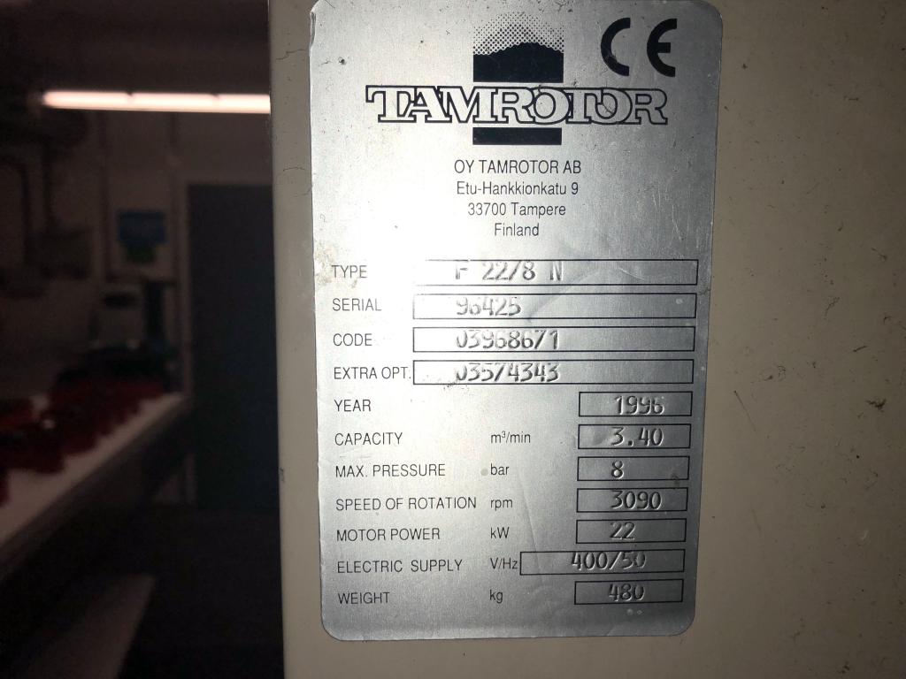Kompressor - Tamrotor | Blinto auktioner