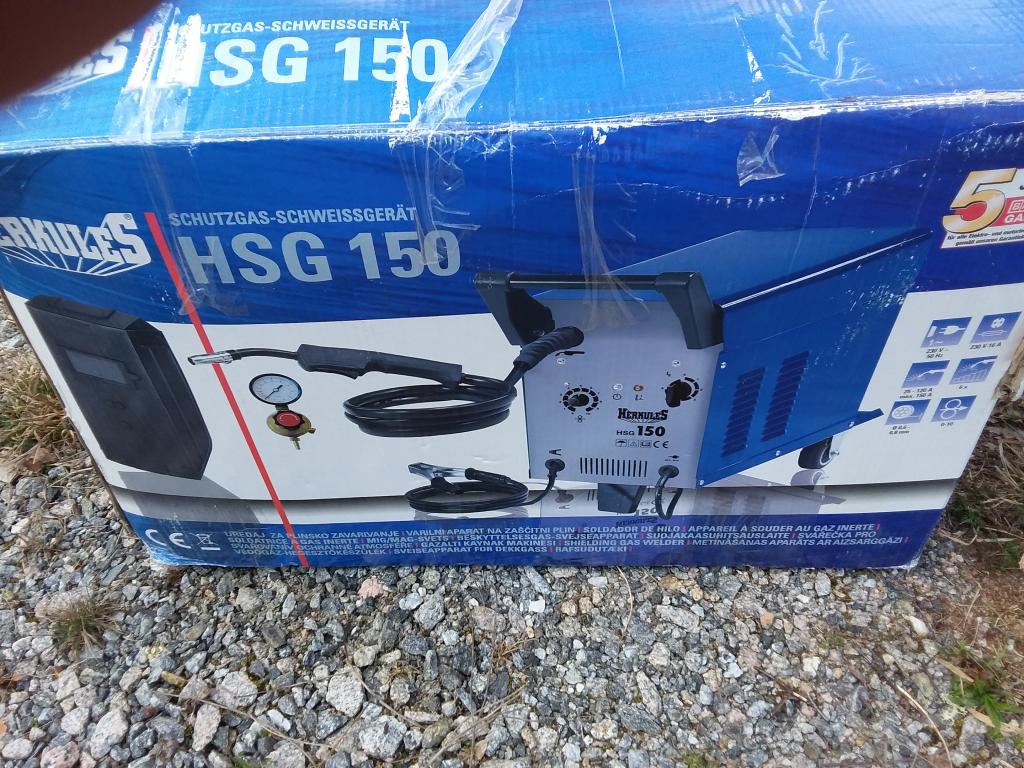 Ny - Migsvets - Herkules HSG 150 | Blinto auktioner