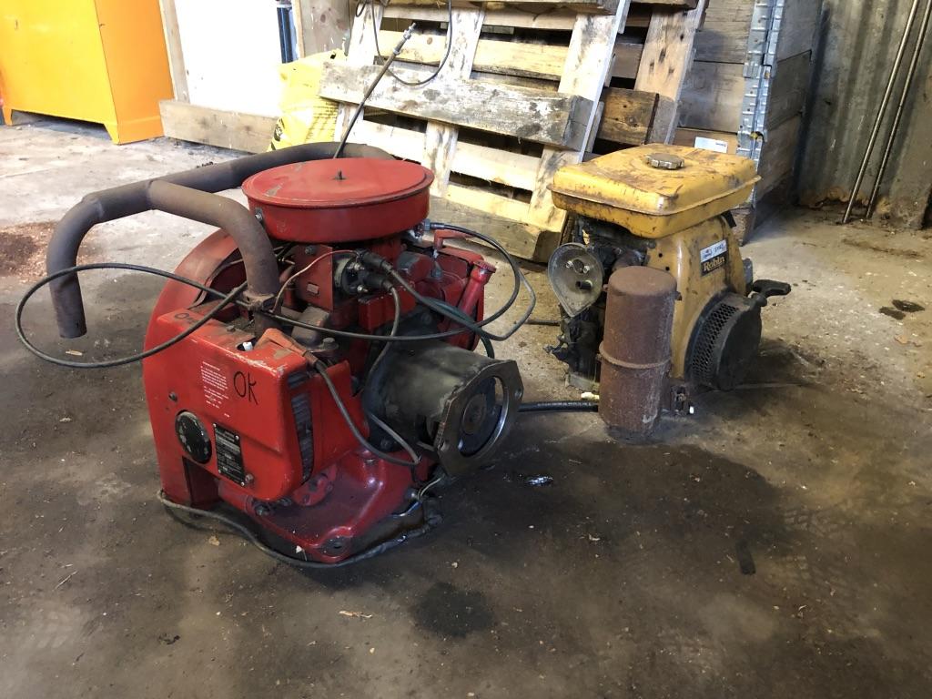 2 bensinmotorer - 2 stycken bensinmotorer Robin EY40 + Onan | Blinto ...