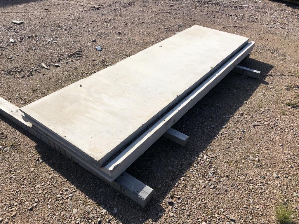 Betongelement - 5 st Betongelement (oanvända) | Blinto auktioner