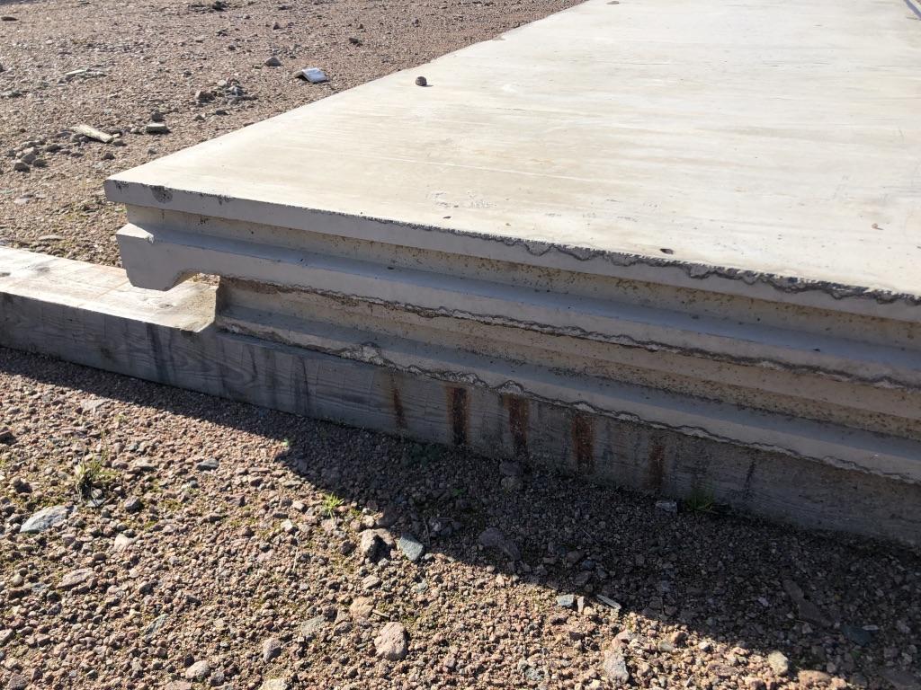 Betongelement - 5 st Betongelement (oanvända) | Blinto auktioner