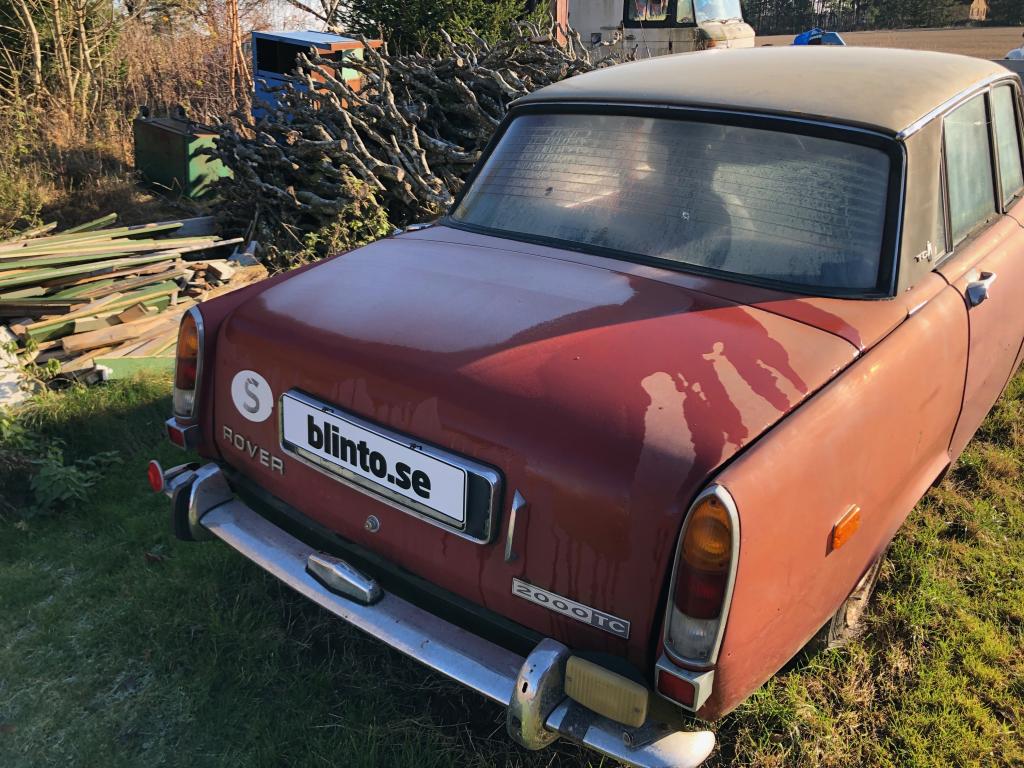 Rover 2000 - Rover 2000 TC Renoveringsobjekt | Blinto auktioner