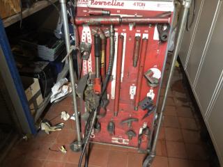 Riktbalk - Rikbalk med tillbehör | Blinto auktioner