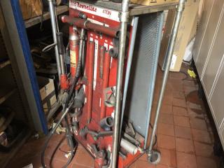 Riktbalk - Rikbalk med tillbehör | Blinto auktioner