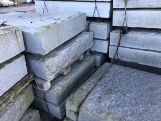 Blockmur Granit - #5 Blockstensmur grå 1400mm | Blinto auktioner