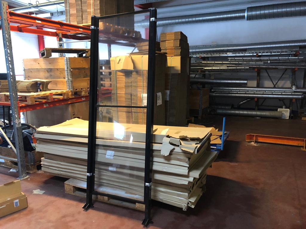 16 st. Skärmväggar - Troax Pc panel | Blinto auktioner