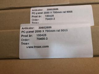 16 st. Skärmväggar - Troax Pc panel | Blinto auktioner