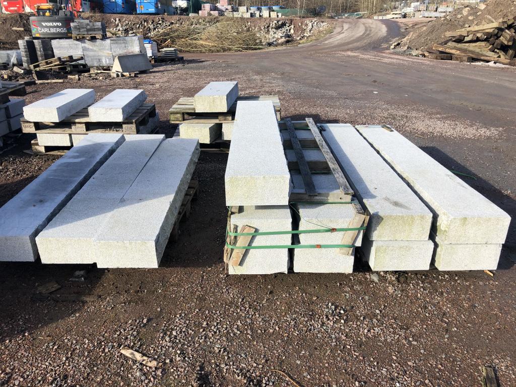 Blocksteg Granit - Blocksteg Granit 2000x330x140mm | Blinto auktioner