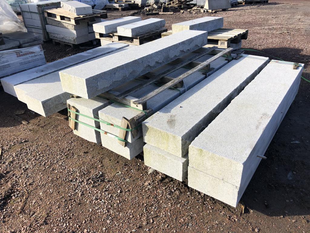 Blocksteg Granit - Blocksteg Granit 2000x330x140mm | Blinto auktioner