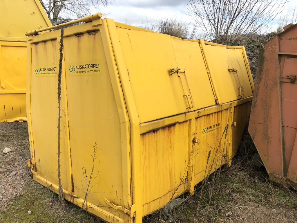 Avfallscontainer - Täckt avfallscontainer | Blinto auktioner