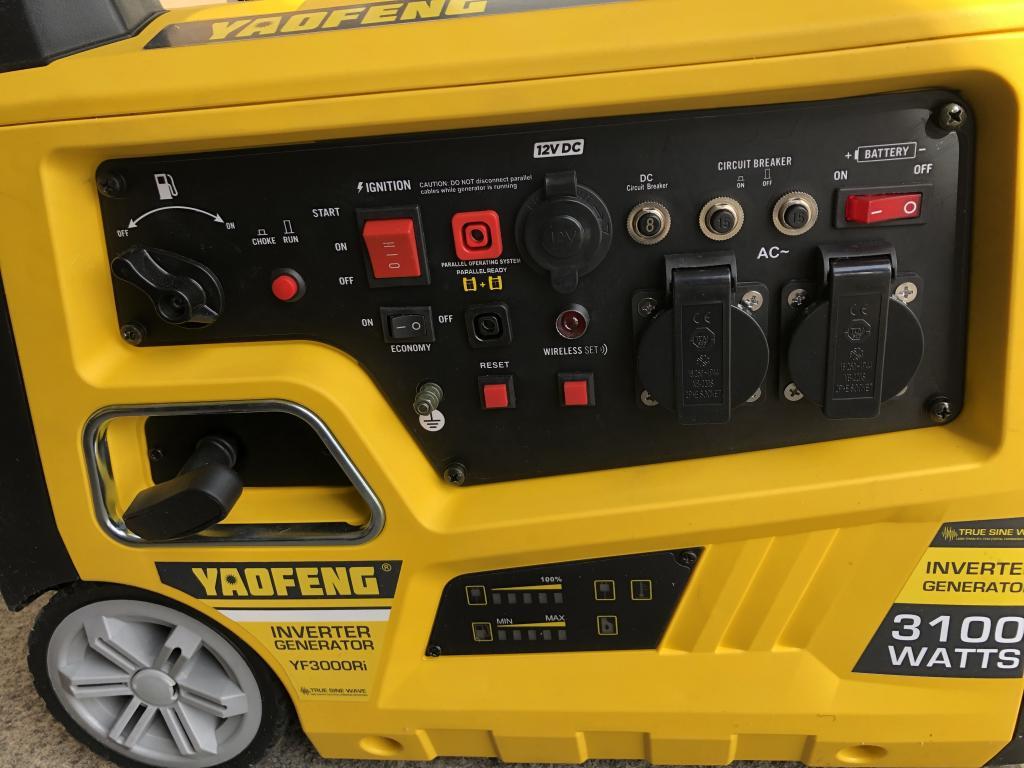 Bensindrivet El-verk - Yaofeng YF 3000 iR (nytt) | Blinto auktioner