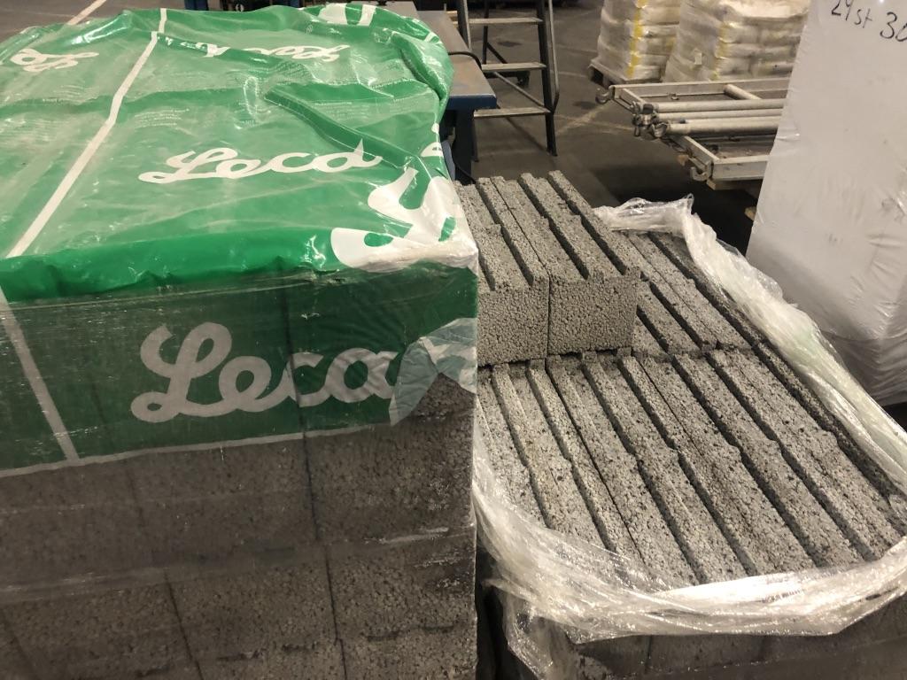 1 1/2 pall Lecablock - 1 1/2 pall Lecablock | Blinto auktioner