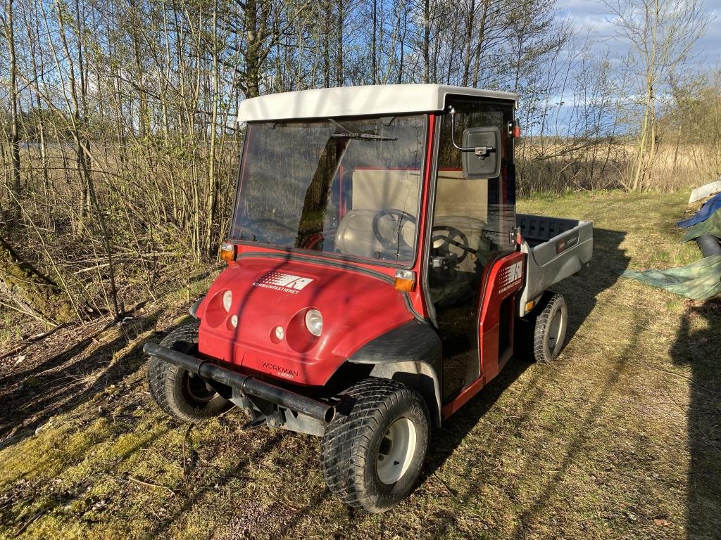 Toro Workman - Toro Workman MDE (elektrisk) med hytt | Blinto auktioner