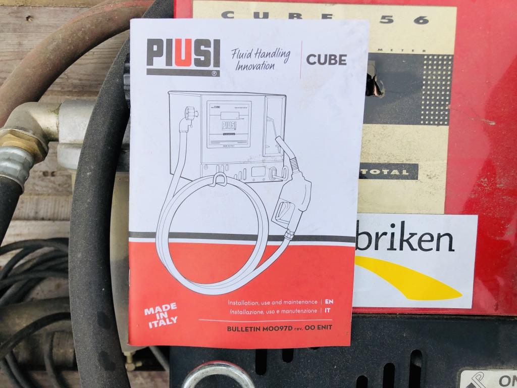 Dieselpump - Piusi Cube 52 med räkneverk | Blinto auktioner