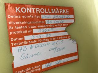 Hardy 12 m - Hardy Buren spruta | Blinto auktioner