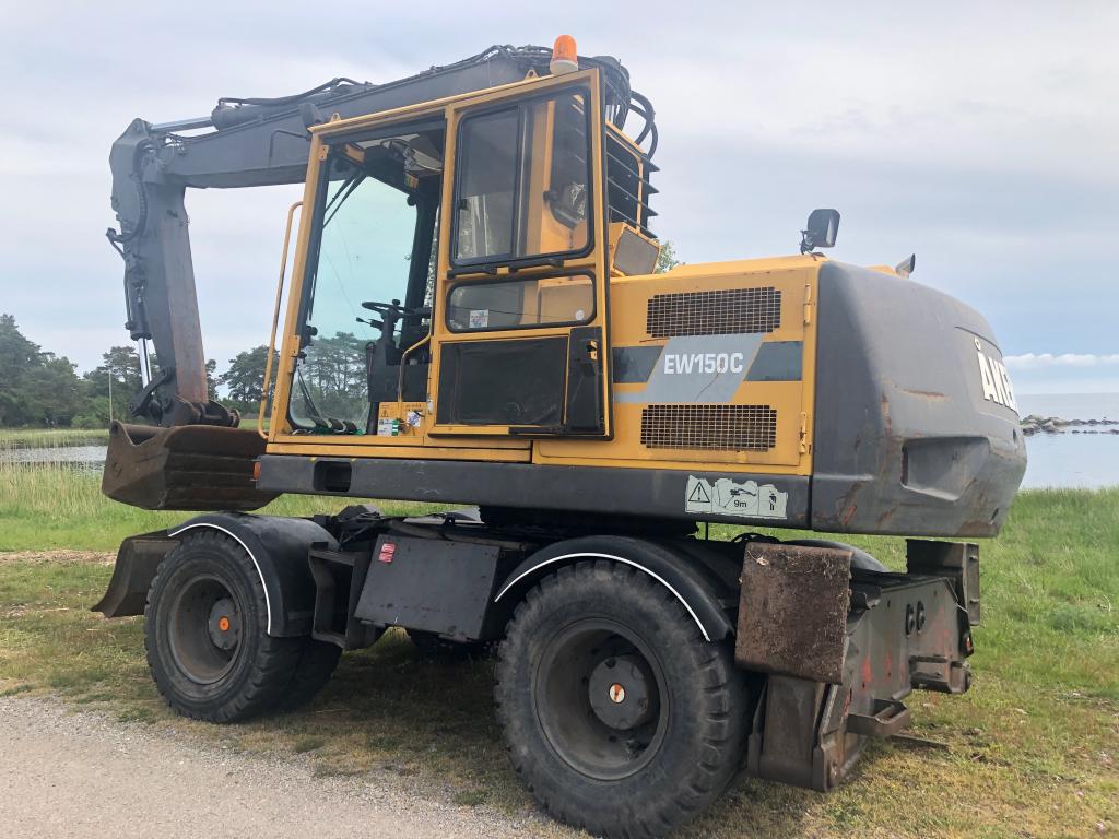 Hjulgrävare - Volvo/Åkerman EW 150 C | Blinto auktioner