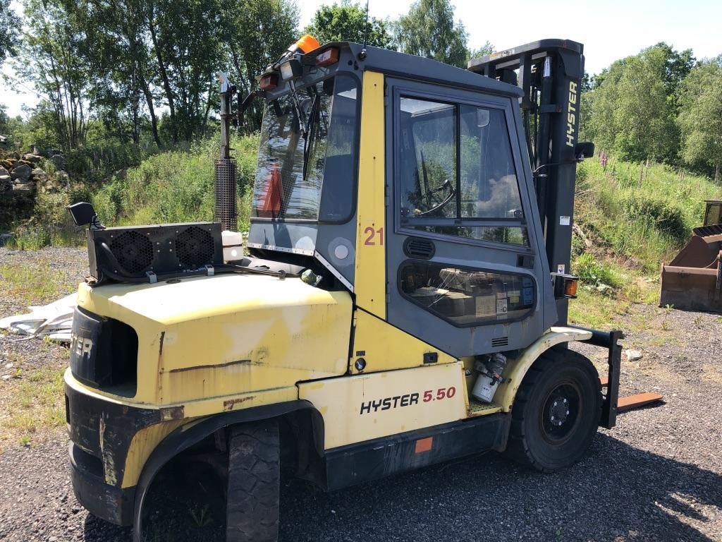 HYSTER - HYSTER 5,50 motviktstruck | Blinto auktioner
