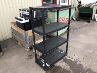 Hyllsystem - 7 st Hyllor med 4 hyllplan | Blinto auktioner