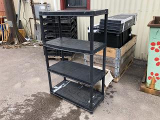 Hyllsystem - 7 st Hyllor med 4 hyllplan | Blinto auktioner