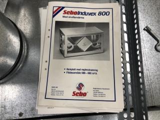 Ventilationsaggregat Sebo Induvex 800 Luftbehandlingsaggregat