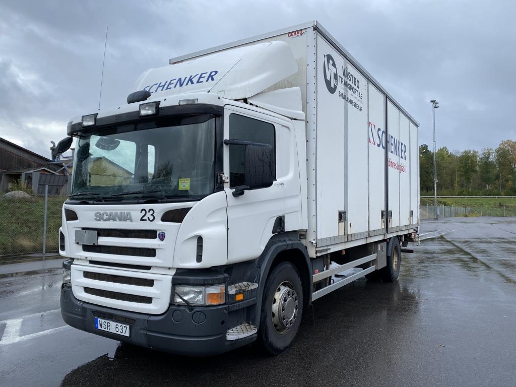 Scania skåplastbil - Scania P270 4x2 | Blinto auktioner