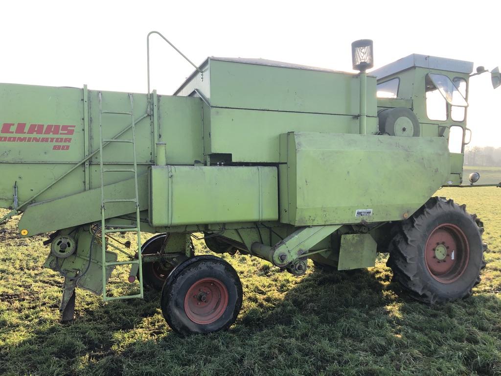 Tröska - Claas Dominator 80 | Blinto auktioner