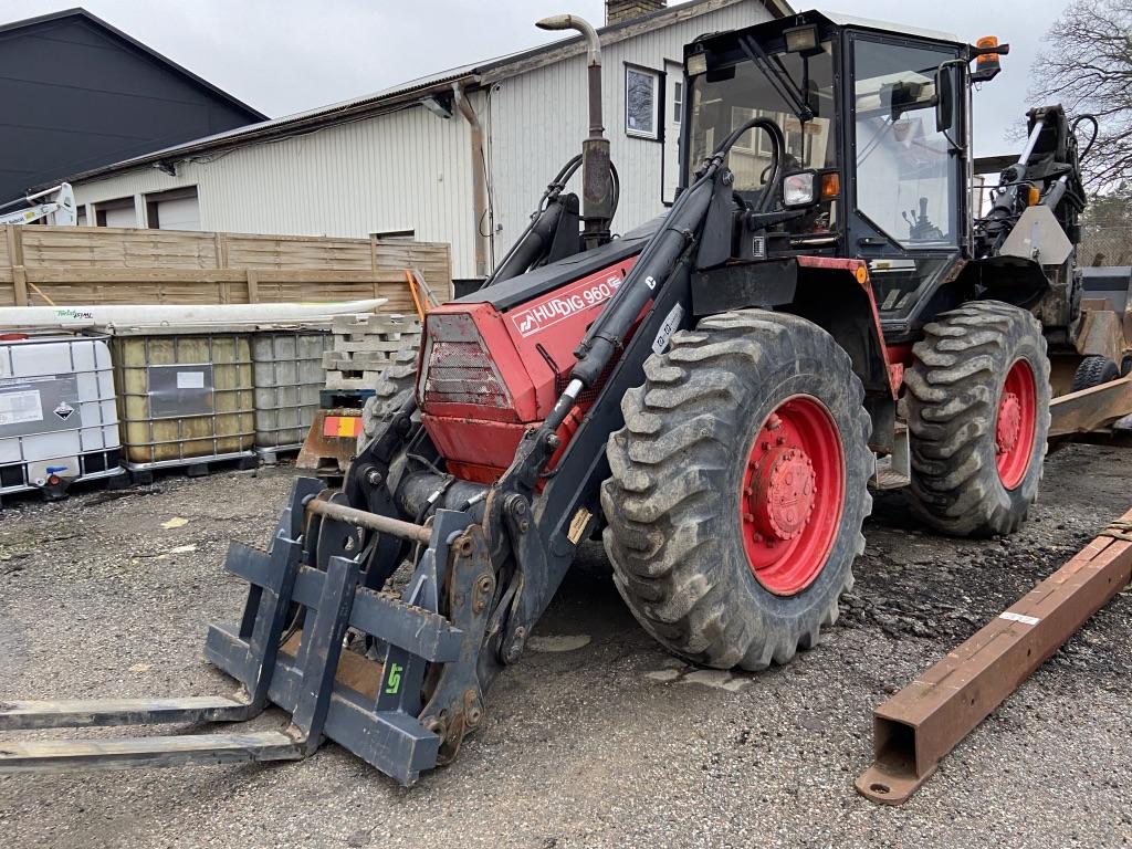 Huddig 960 - Traktorgrävare Huddig 960 | Blinto auktioner