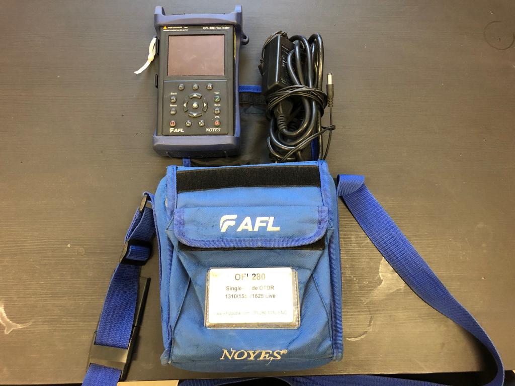 Mätinstrument fiber - AFL OFL280 Flex Tester, 1310/1550/1625 Live ...