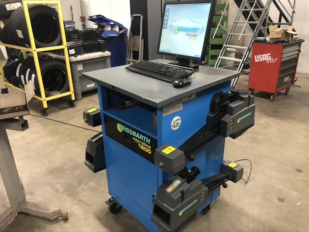 Hjulinställning - Beissbarth Microline 1800-8R, komplett utrustning ...