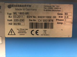 Hjulinställning - Beissbarth Microline 1800-8R, komplett utrustning ...