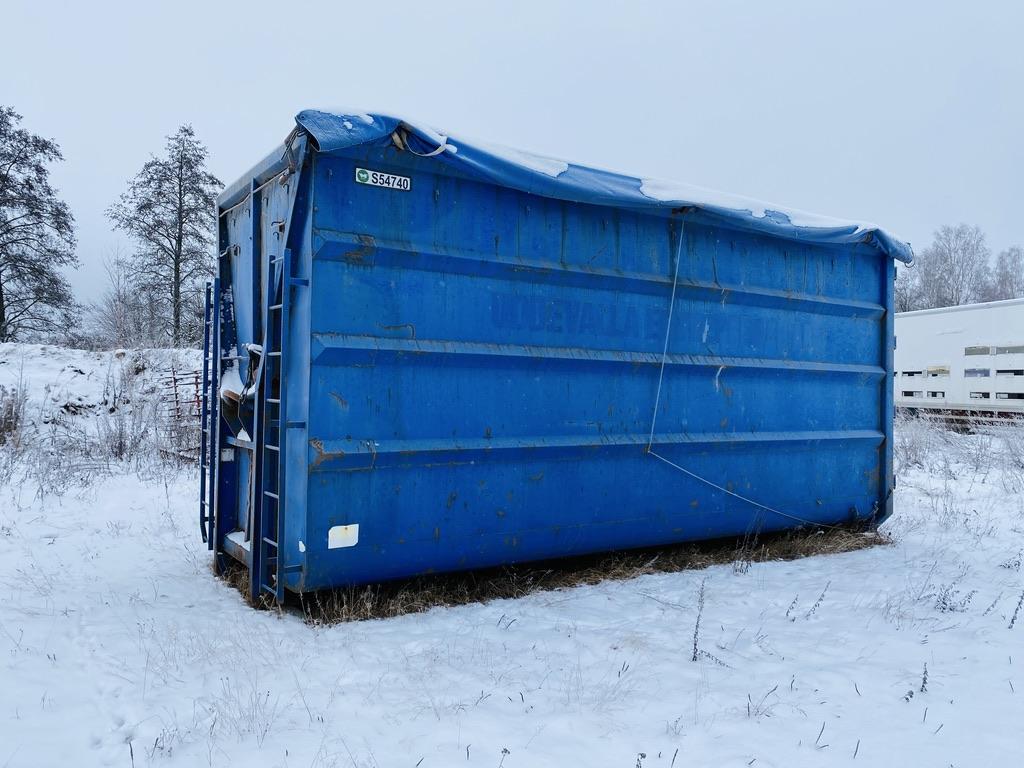 Lastväxlarcontainer - CMT Container 44 m³ | Blinto auktioner