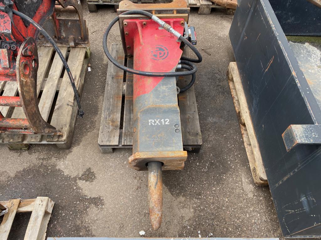 Hydraulhammare - RX 12 | Blinto auktioner