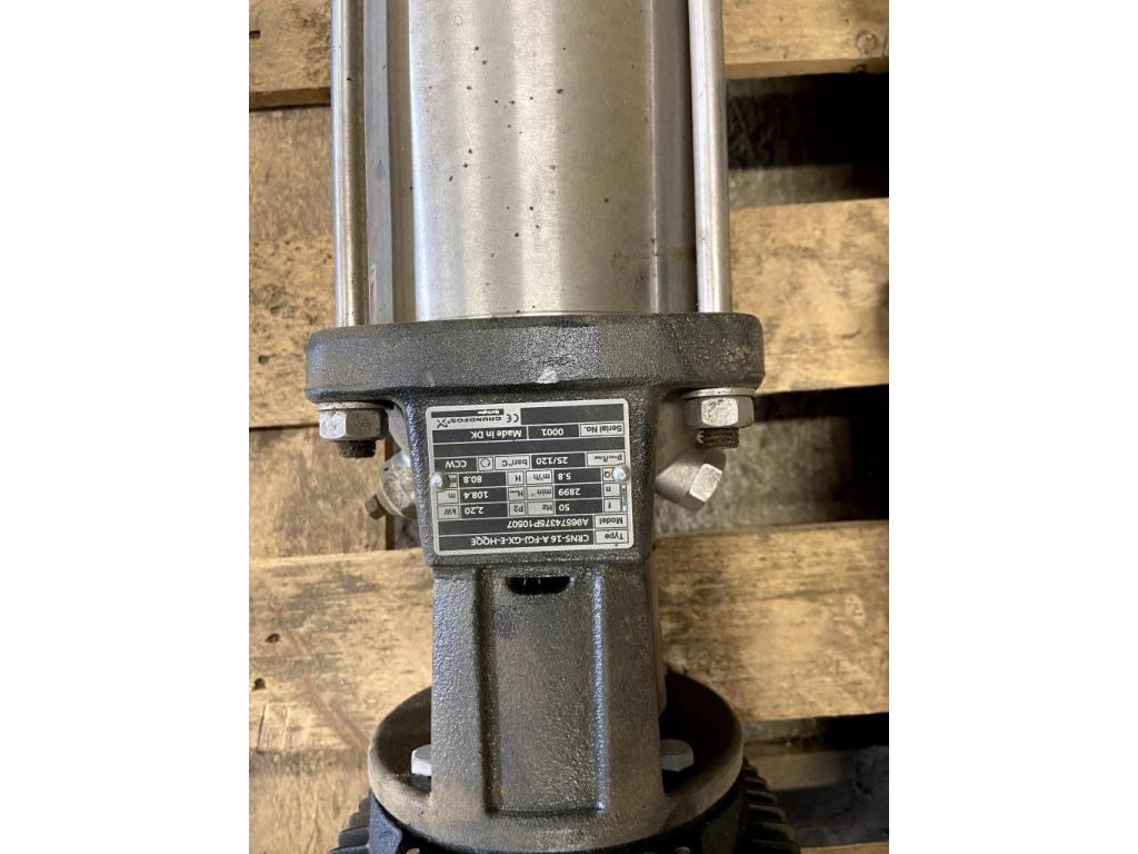Pump - Pump Grundfos CRN5-16A-P-G-E-HQQE | Blinto auktioner