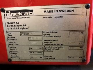 Fordonsflytare - Famek AB Stringo 450 Fordonsflyttare | Blinto auktioner