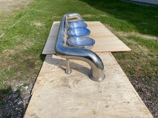 Ljusbåge Scania - Rostfri Ljusbåge Scania med extraljus | Blinto auktioner