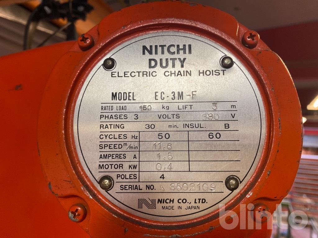 Travers - Nitchi EC-3M 150 kg. | Blinto auktioner