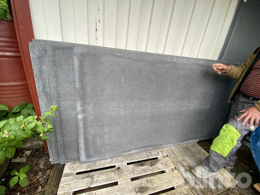FiberCementskivor - 5 stycken längd 2400 mm + 1 längd 1740 mm | Blinto ...