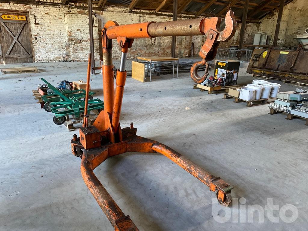 Lyftkran - Hydraulisk lyftkran | Blinto auktioner