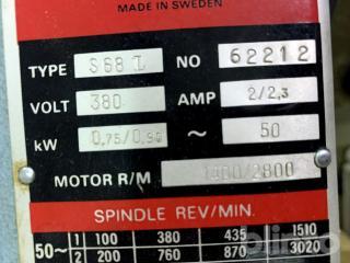 Pelarborrmaskin - STRANDS S-68-L | Blinto auktioner