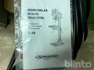 Pelarborrmaskin - STRANDS S-68-L | Blinto auktioner