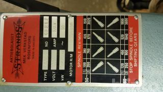 Pelarborrmaskin - STRANDS S-68-L | Blinto auktioner