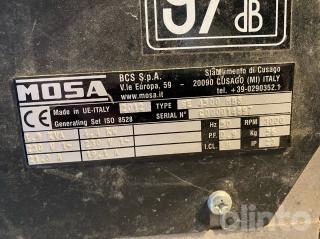 Elverk - MOSA GE 4500 HBS | Blinto auktioner