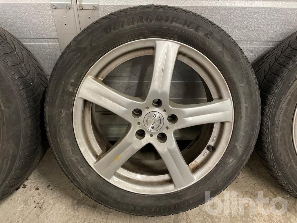 Dubbfria vinterdäck - Goodyear Ultragrip Ice 2 på alufälg | Blinto ...