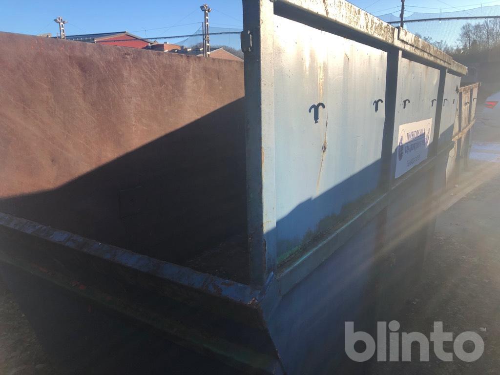 Liftdumper - Container 12m3 | Blinto auktioner