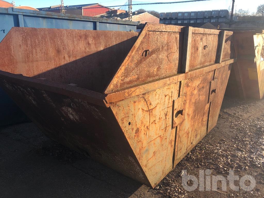 Liftdumper - Container 8m3 | Blinto auktioner