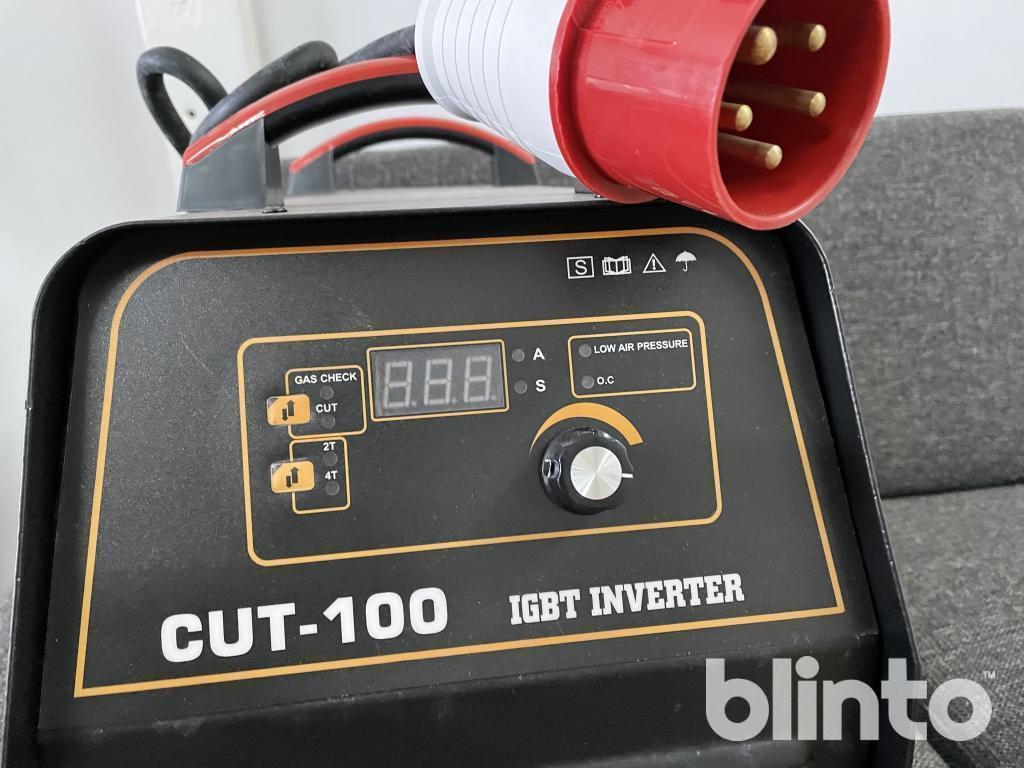 Plasmaskärare - Cut 100 IGBT inverter (ny) | Blinto auktioner