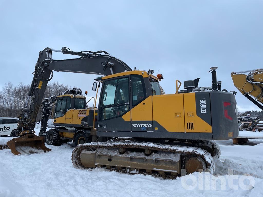 Bandgrävare - Volvo EC160EL | Blinto auktioner