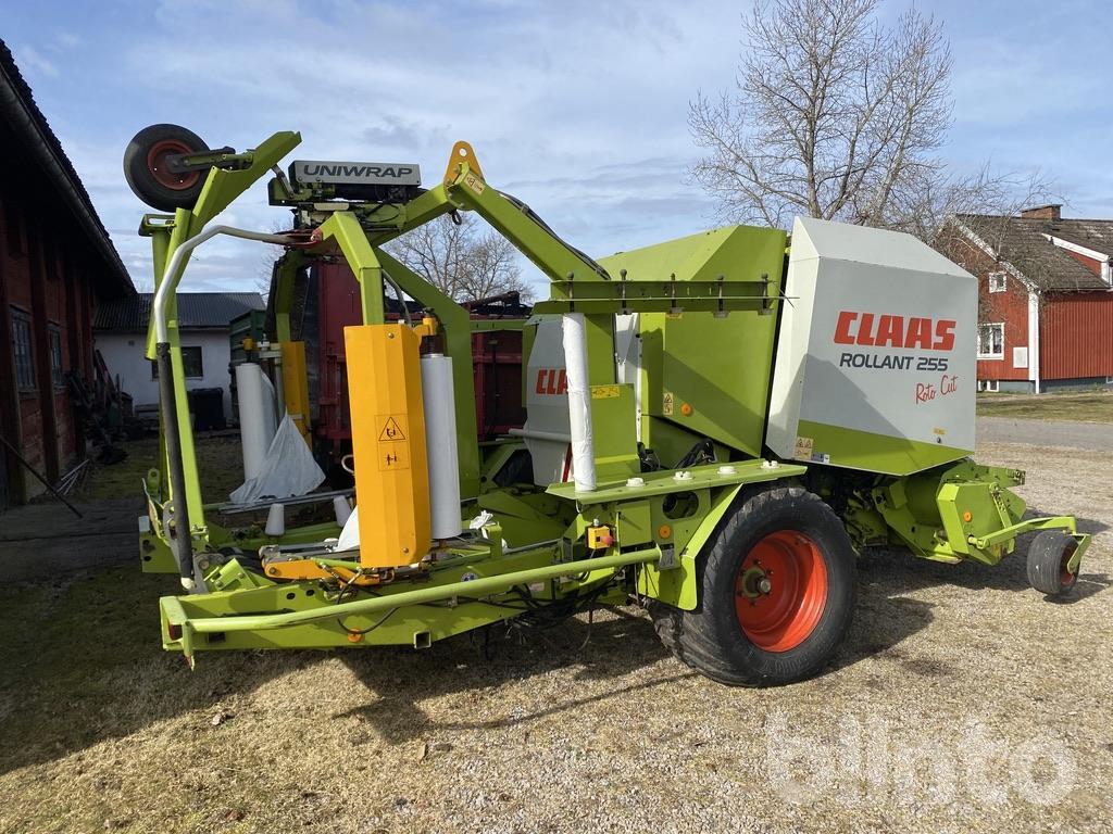 Rundbalspress - Claas 255 Uniwrap | Blinto auktioner