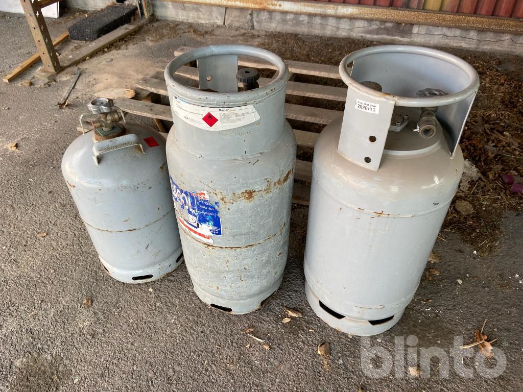 Gasoltuber - 3 st tuber för gasol | Blinto auktioner