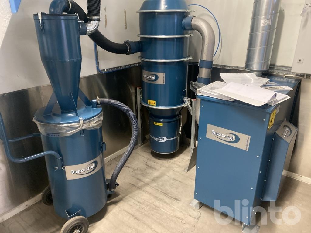 Utsugsanläggning - Dustcontrol Raf 500 | Blinto auktioner